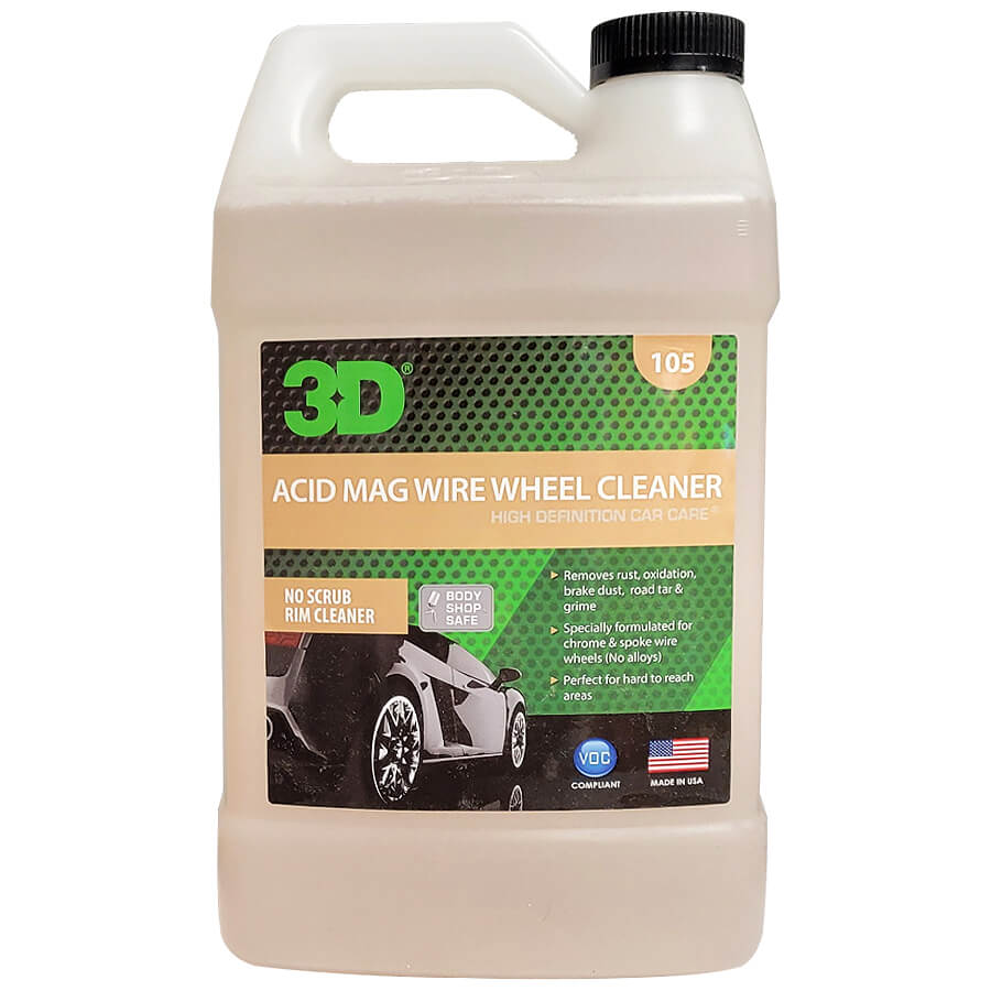 3D Acid Mag Wire Wheel Cleaner Gallon