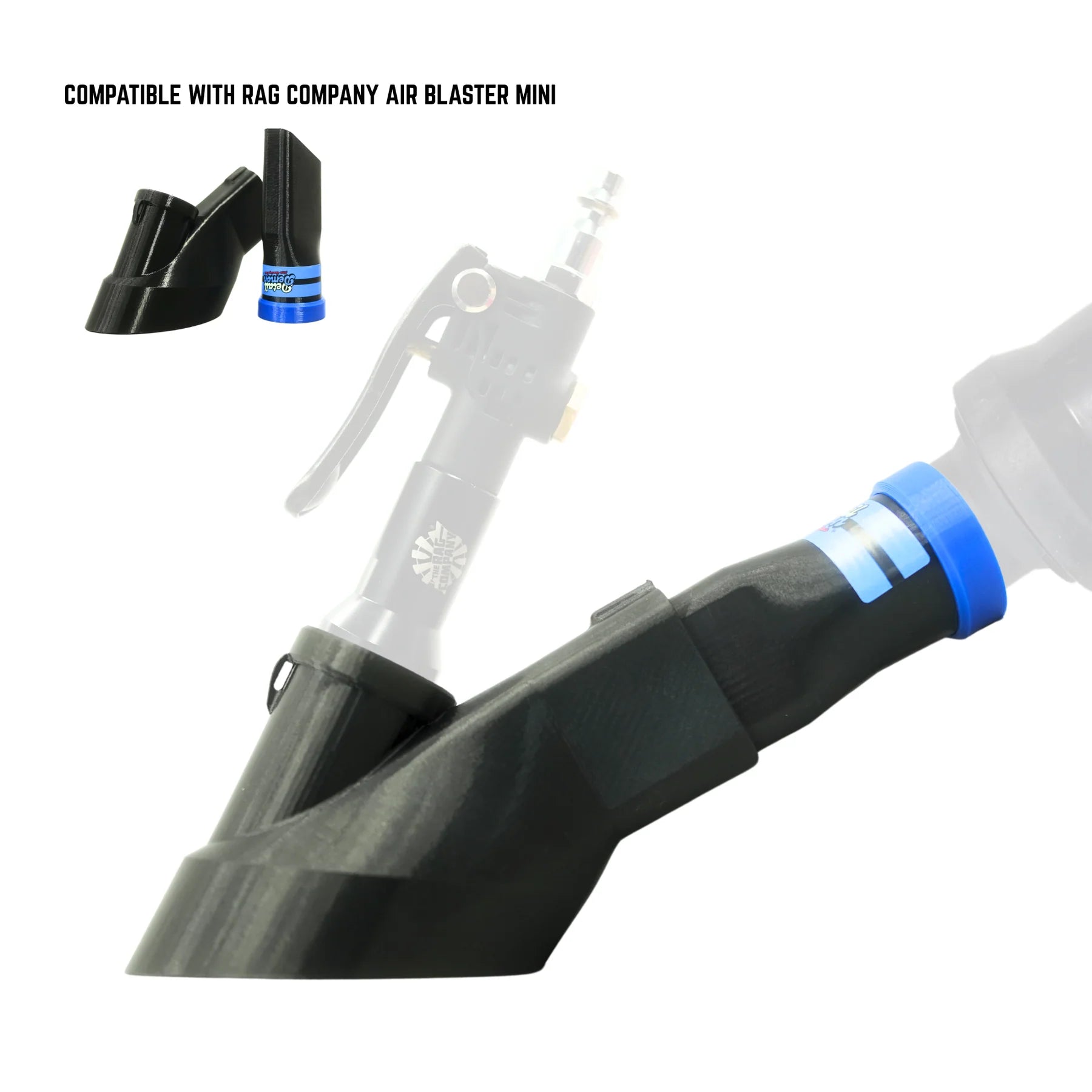 Detail Demon Crevice Air+Vac Oval Attachment for TRC Ultra Air Blaster