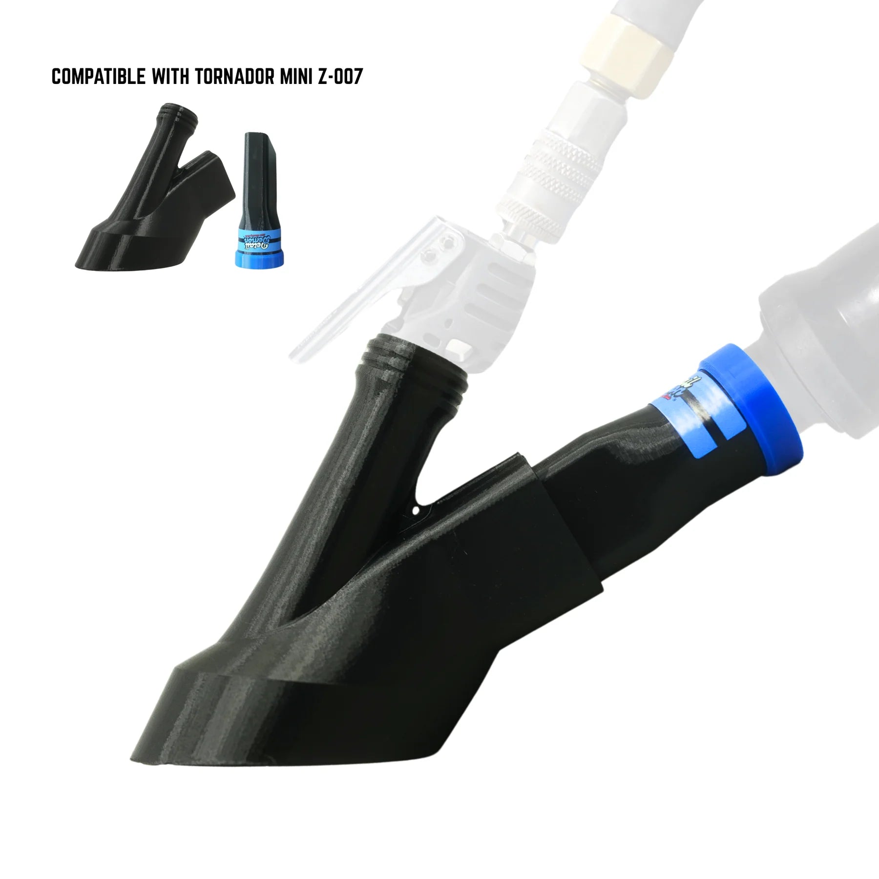 Detail Demon Crevice Air+Vac Oval Attachment for Tornador Mini Z-007 D