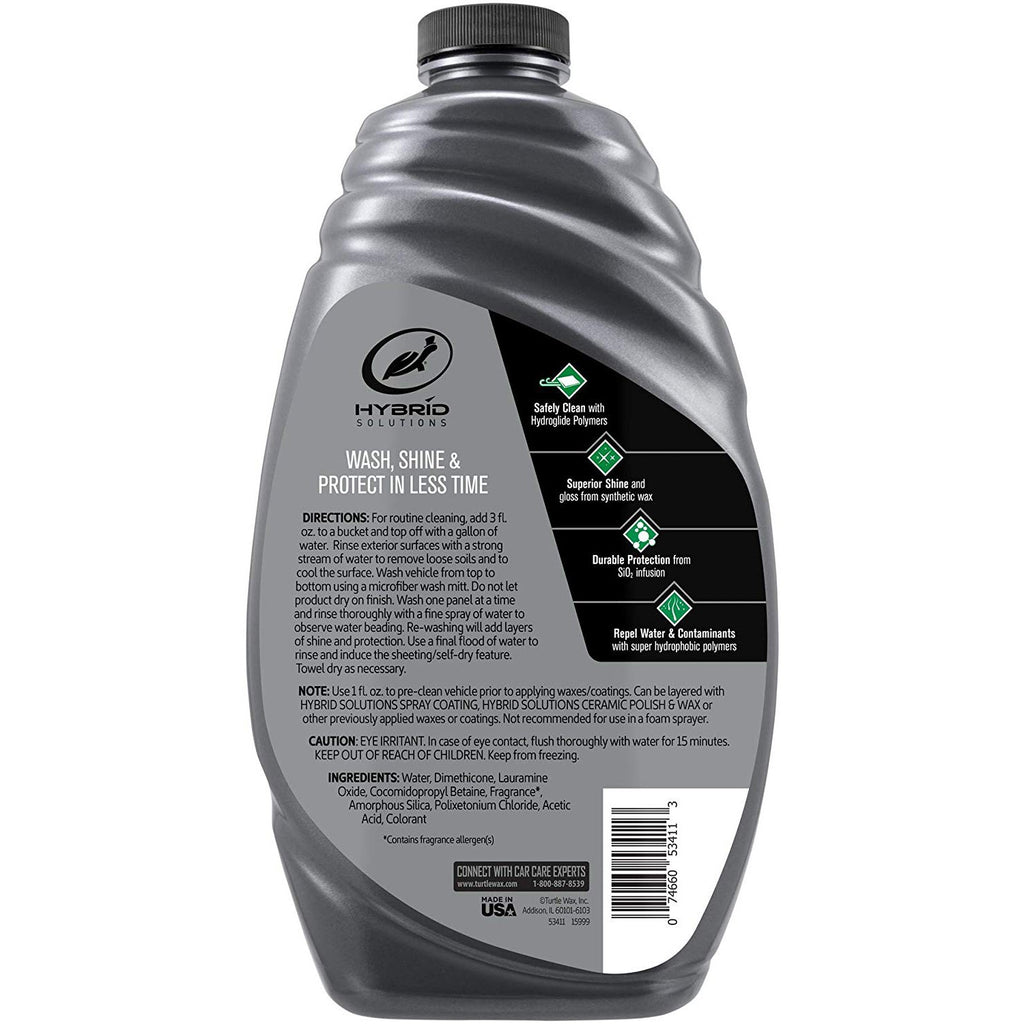 Turtle Wax HS Wash & Wax 48oz | CARZILLA