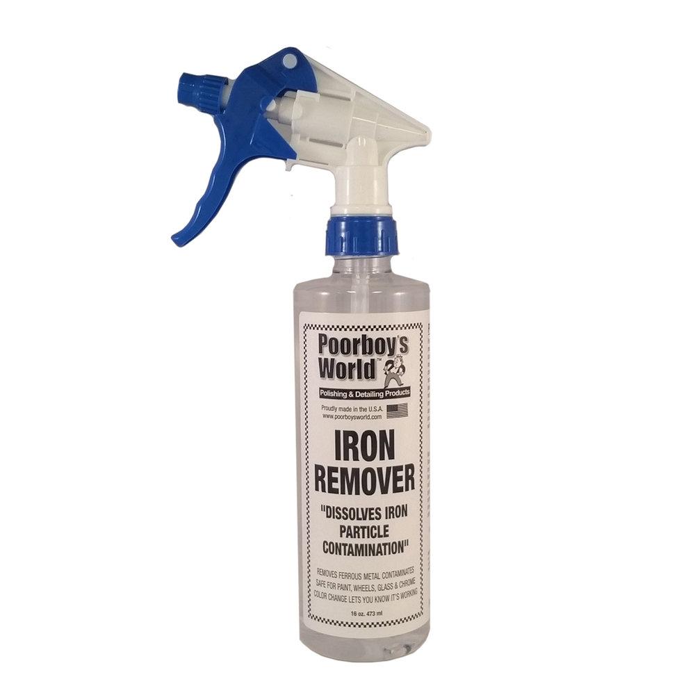 Poorboy's Iron Remover - Paint Decontamination Spray 16oz | CARZILLA